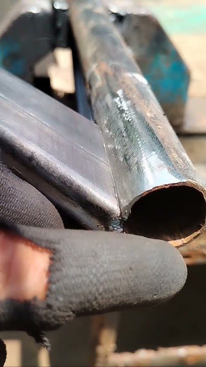 The technique of welding very thin metal with a manual stick - YouTube