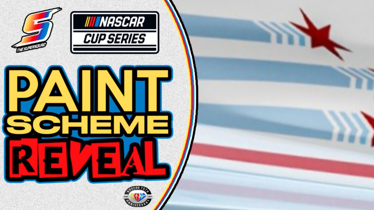 Daniel Suárez's 2023 #99 WWEX Racing/WORLDWIDE EXPRESS Patriotic Paint ...