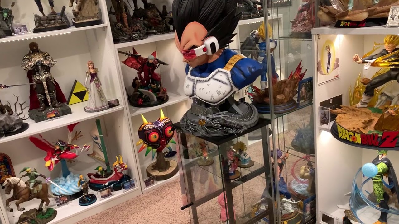 DBZ Statue Display Help - YouTube