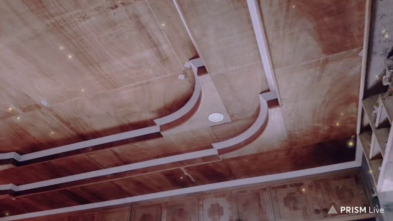 LET SEE WHAT IS INSIDE THE CEILING - YouTube