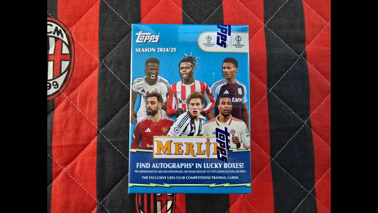 NOWOŚĆ!!! TOPPS MERLIN 24/25 - OTWIERAM BOXA PREMIUM - CZY UDAŁO MI SIĘ ...