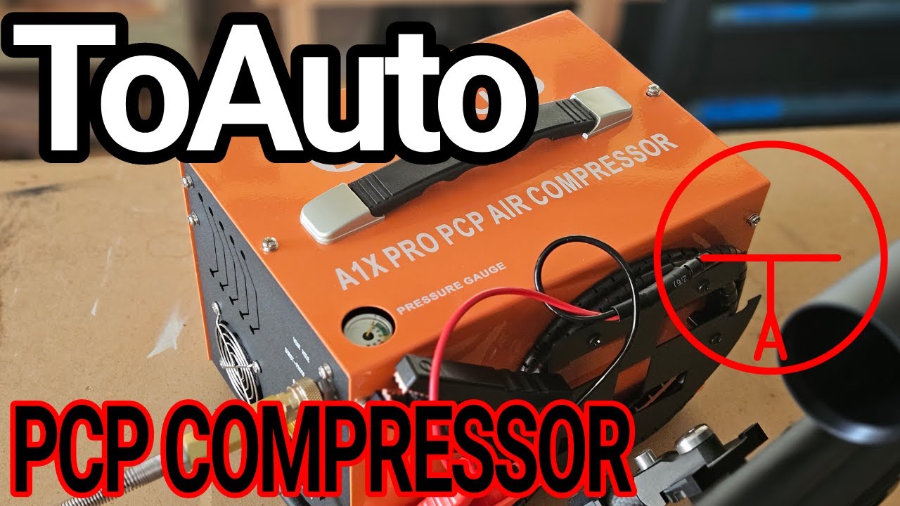 ToAuto A1X PRO PCP Compressor *NOT A FIREARM* - YouTube