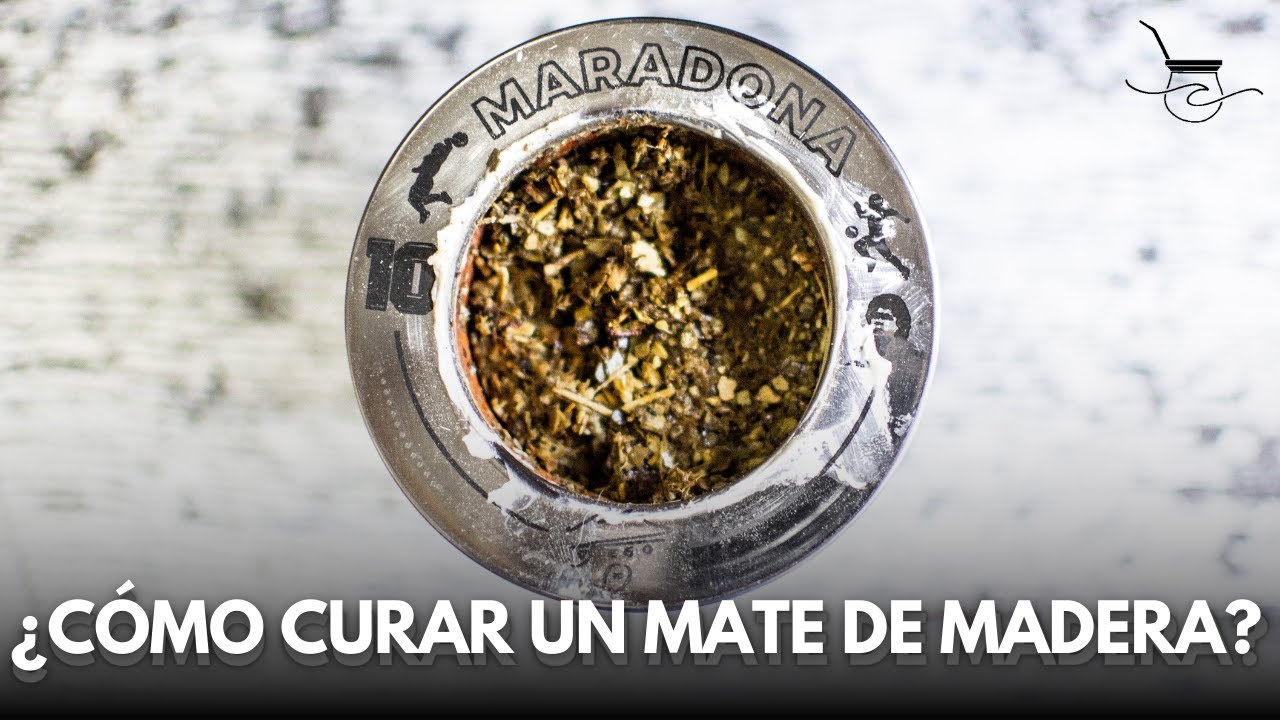 ¿Cómo CURAR un Mate con Manteca? - YouTube