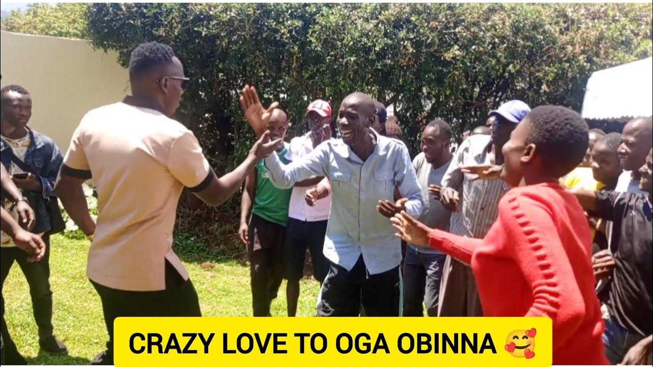 CRAZY LOVE🥰. FANS RUN CRAZY OVER OGA OBINNA IN A BIG MULTIMILLION PARTY ...