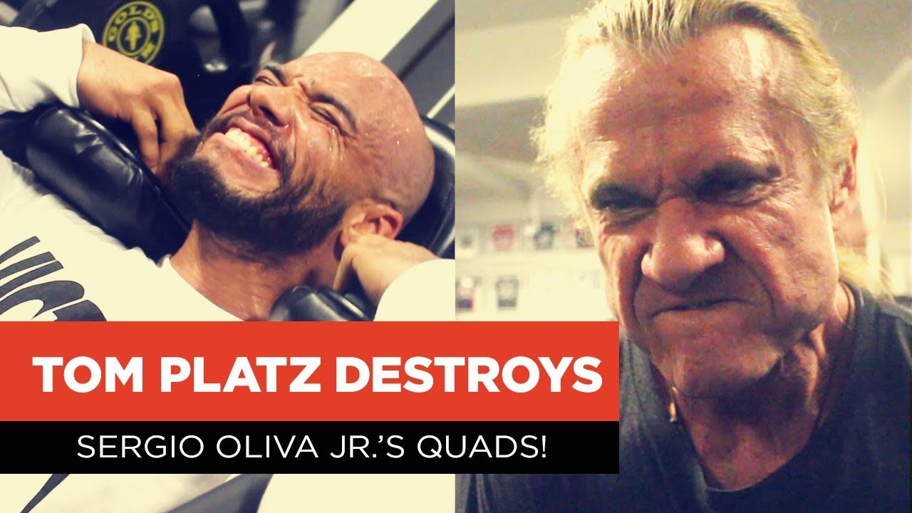 EP1: Tom Platz Destroys Sergio Oliva Jr.’s Quads! - YouTube