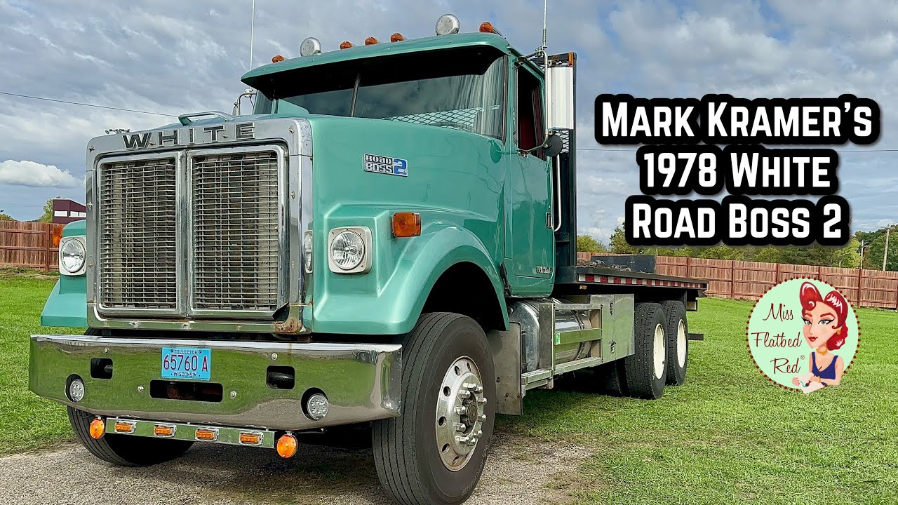 Mark Kramer’s 1978 White Road Boss 2 Truck Tour - YouTube