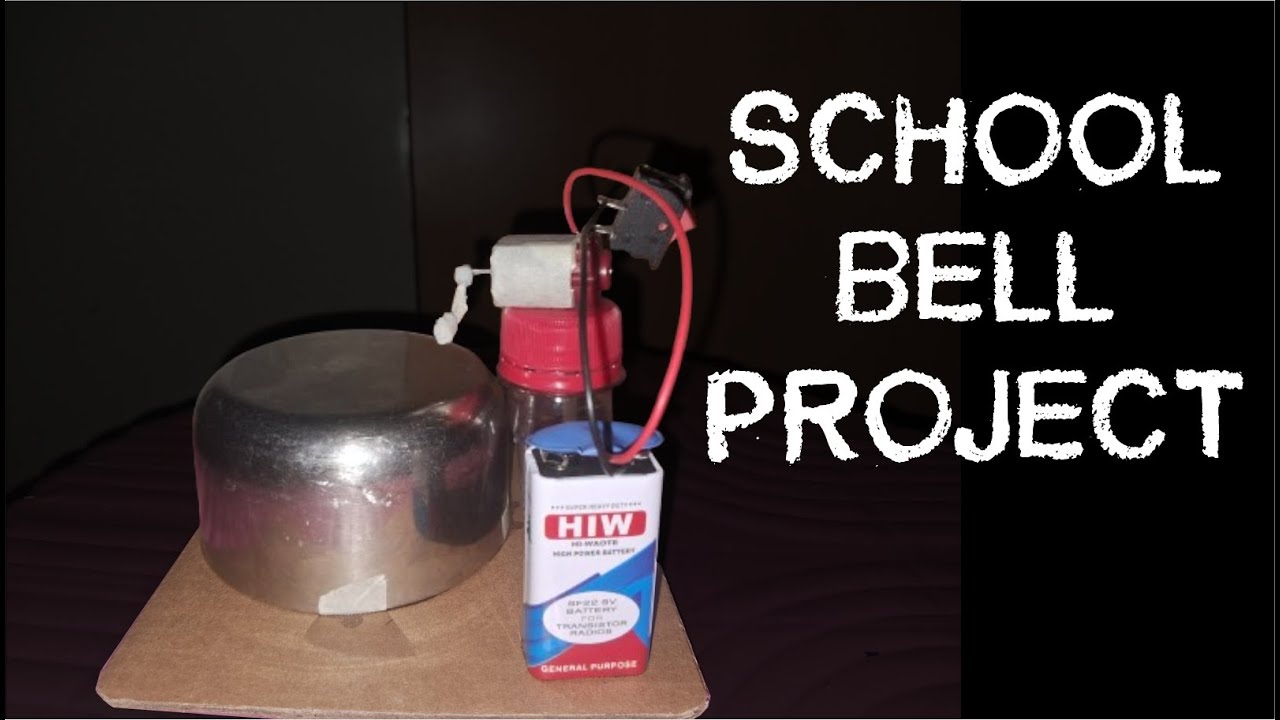 How To Make || School Bell Project - YouTube
