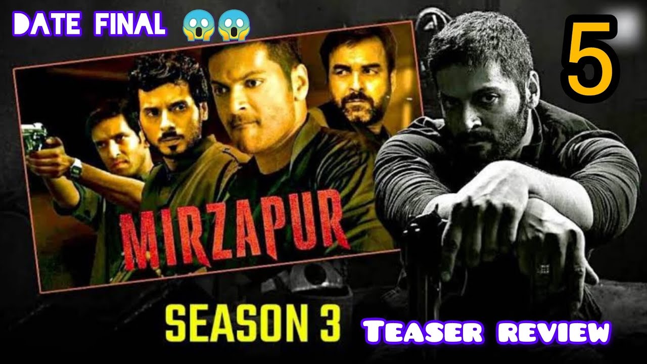 Mirzapur season 3 teaser review | pankaj tripathi | ali Fazal | Kaid-e ...