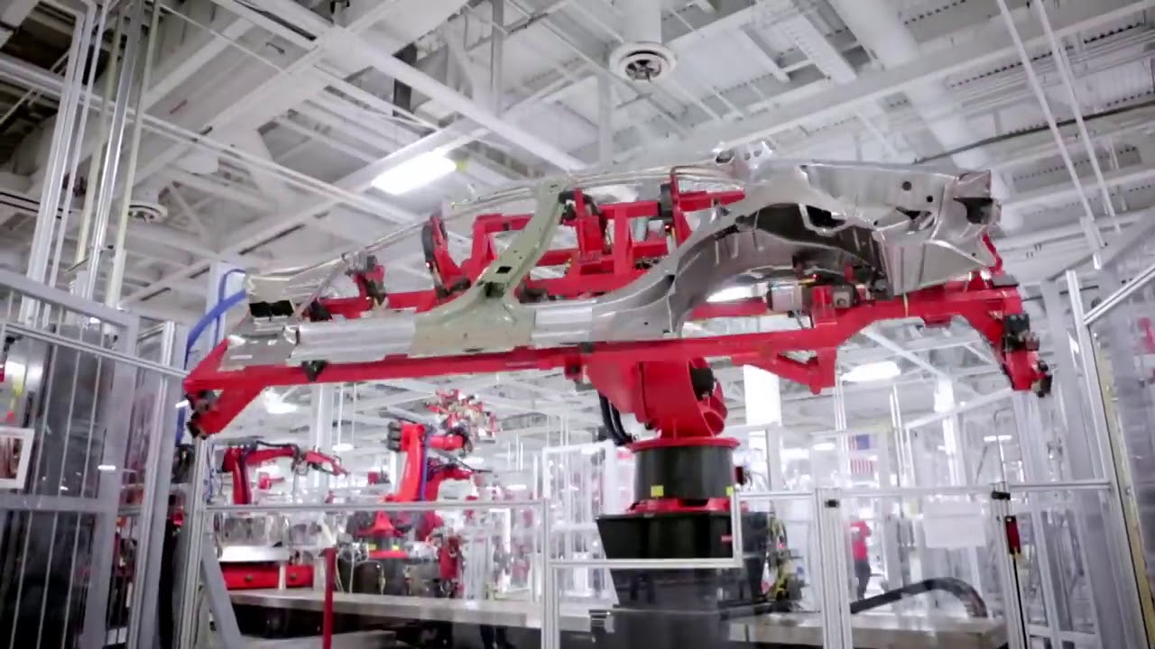TESLA - Factory Automation - YouTube