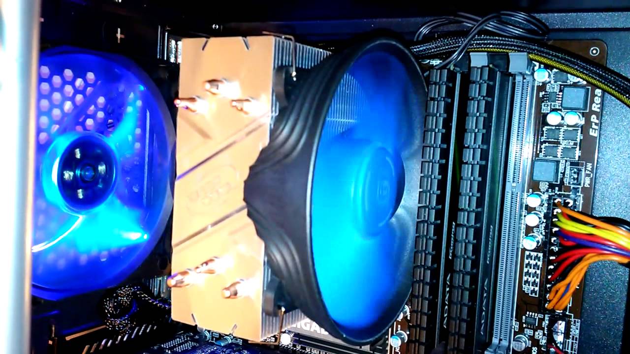 Deepcool Heat Sink - YouTube