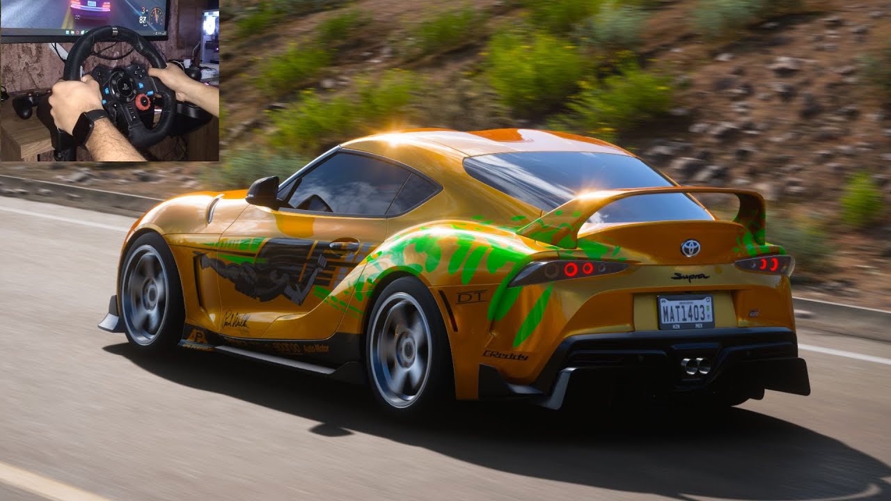 TOYOTA SUPRA MK5 - FH5 | LOGITECH G29 - YouTube