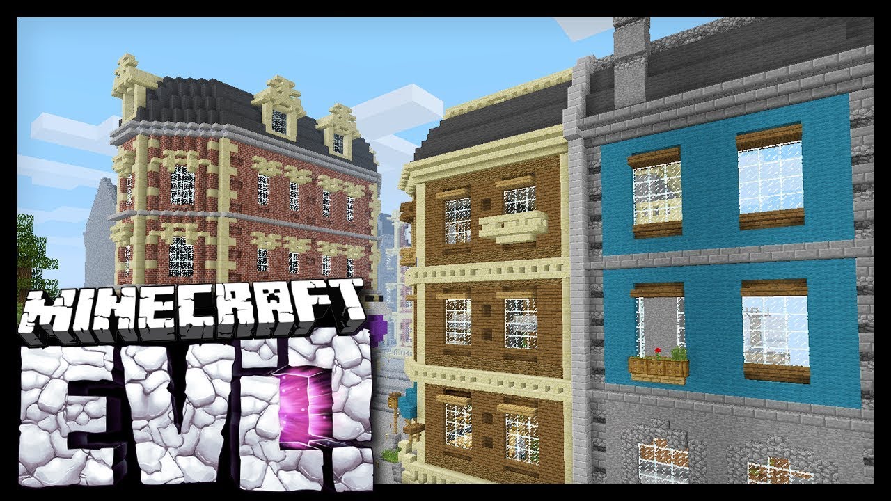 NEW COLORS DOWNTOWN?! - Minecraft Evolution SMP - #54 - YouTube