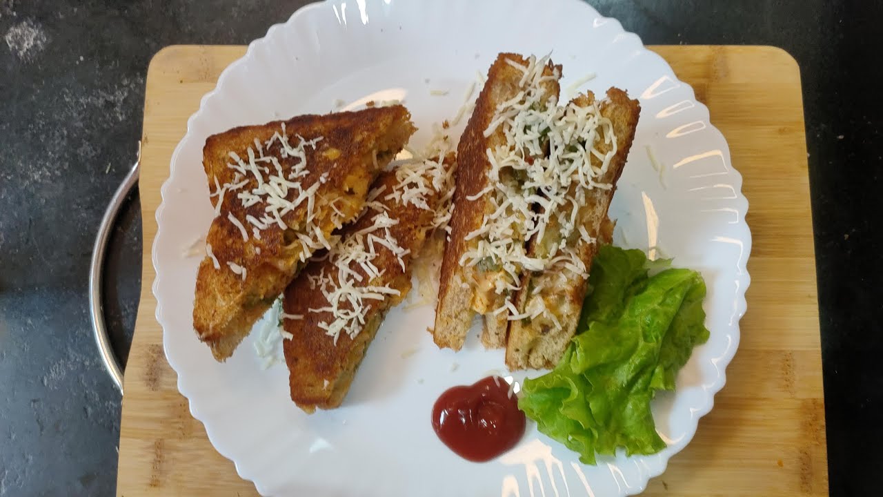 Panner Sandwich |Panner Veggie Sandwich | Quick & Easy Pan sandwich ...