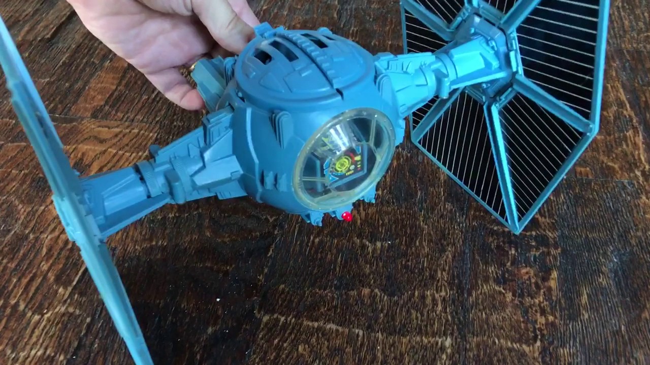 Blue tie fighter - YouTube