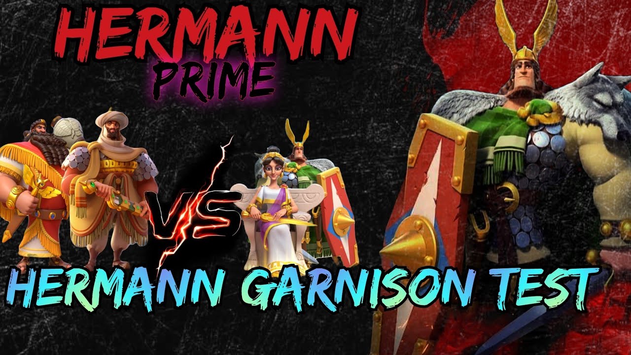 Rise of Kingdoms ~ Dido/Hermann Test - YouTube