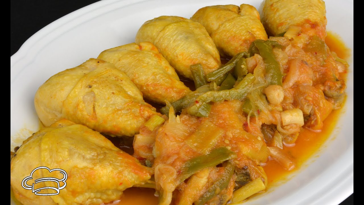 Pollo entomatado una receta de pollo que no te defraudará - YouTube