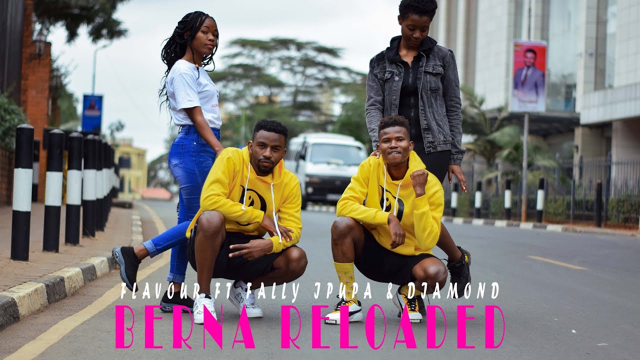 Flavour- Berna Reloaded (Dance Video) | Fally Ipupa | Diamond Platnumz ...