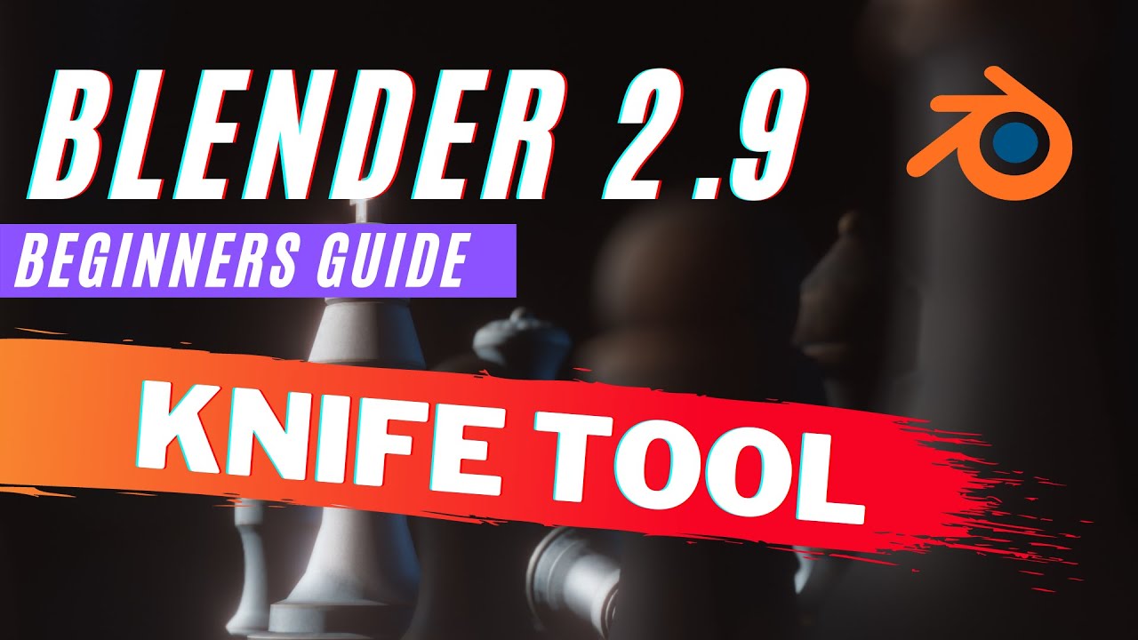 How to Model in Blender 2.9 - Knife Tool - Guide to Beginners - YouTube