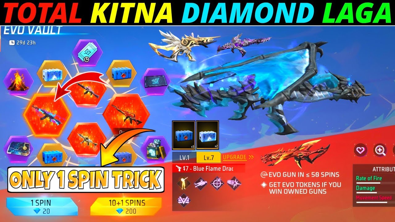 DRACO AK EVO VAULT EVENT FREE FIRE| FREE FIRE NEW EVENT| FF NEW EVENT ...