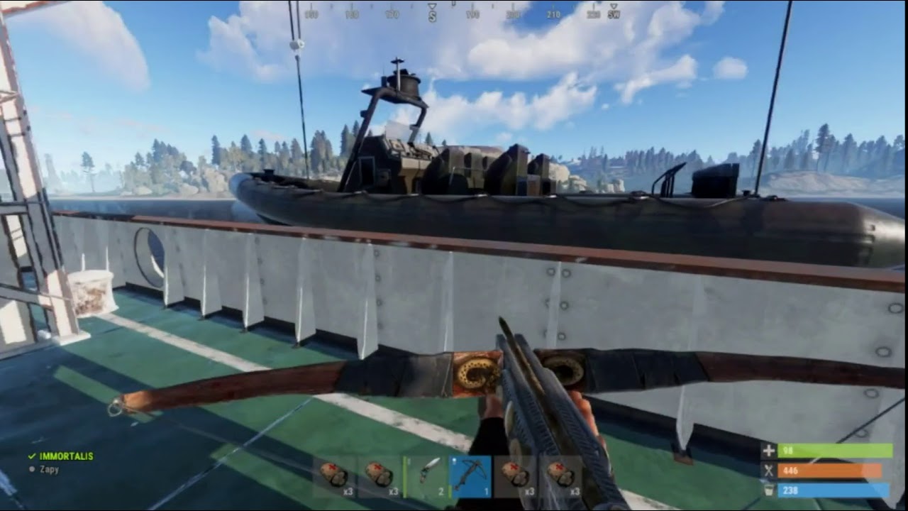 Doing cargo with crossbow only | Rust - YouTube