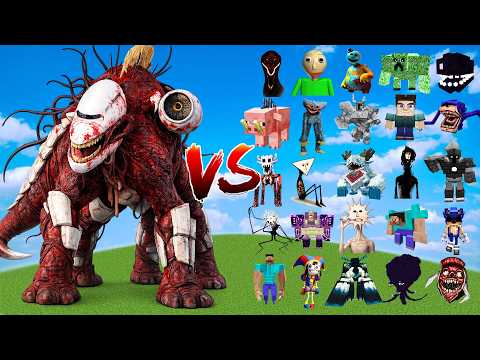 The Infected Sky vs All New Minecraft Bosses | Minecraft Mob Battle