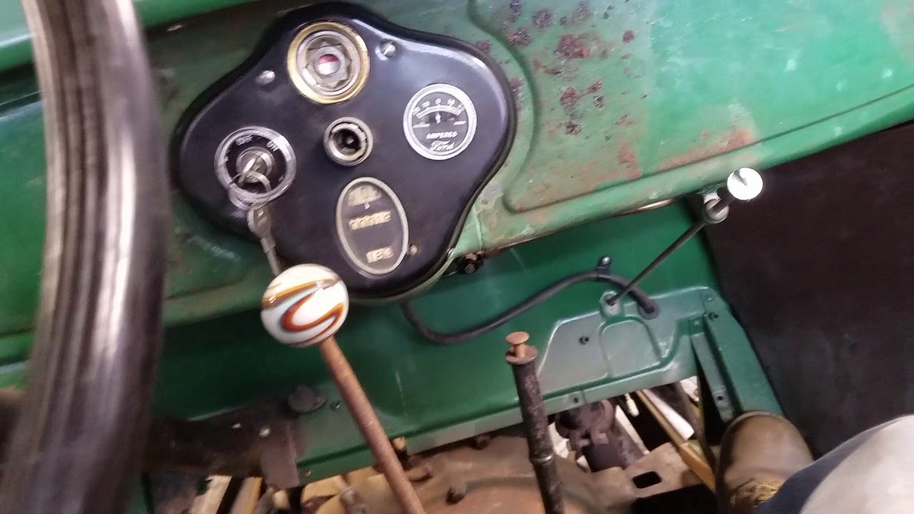 29 Model A Ford engine started. - YouTube