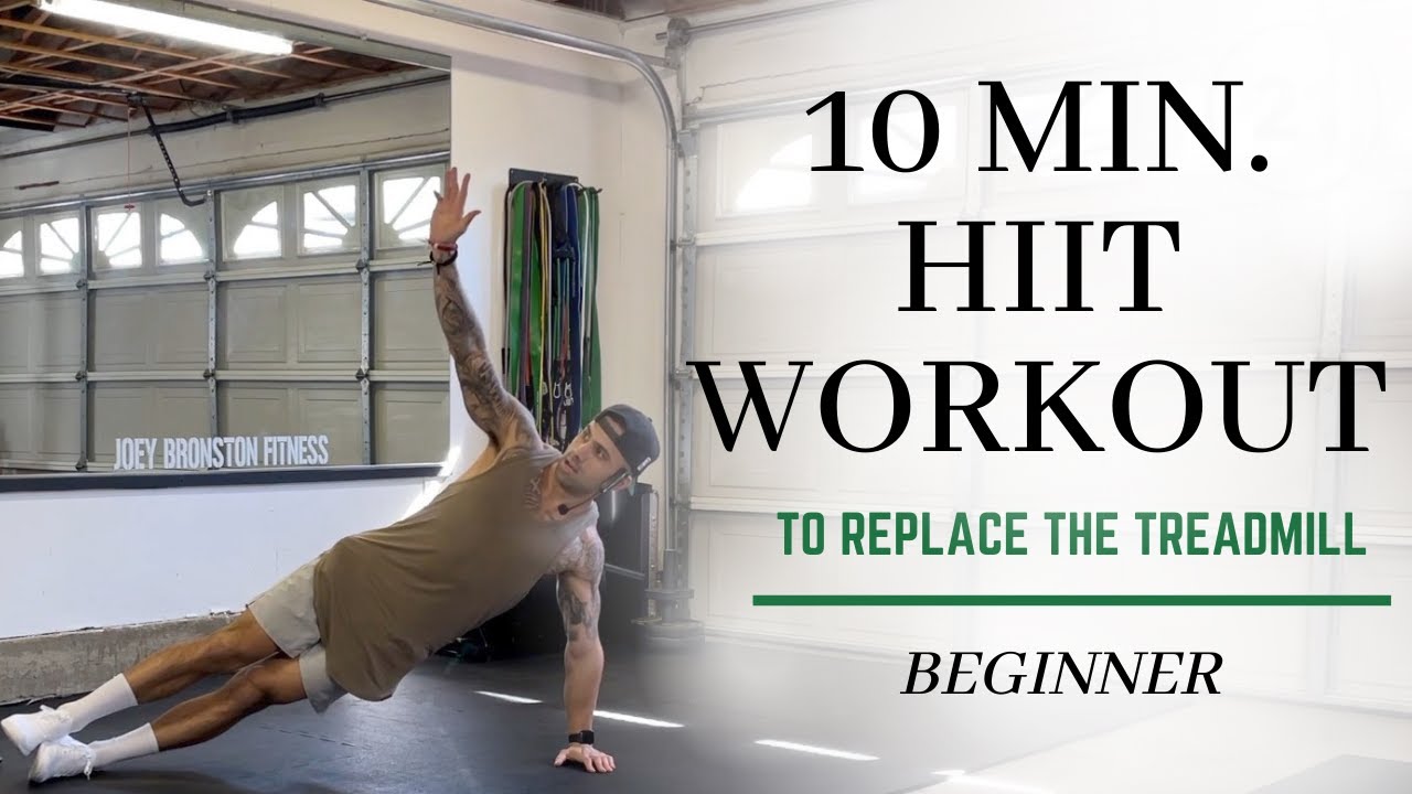 10 Min. Beginner HIIT Workout // Replace The Treadmill With This ONE ...