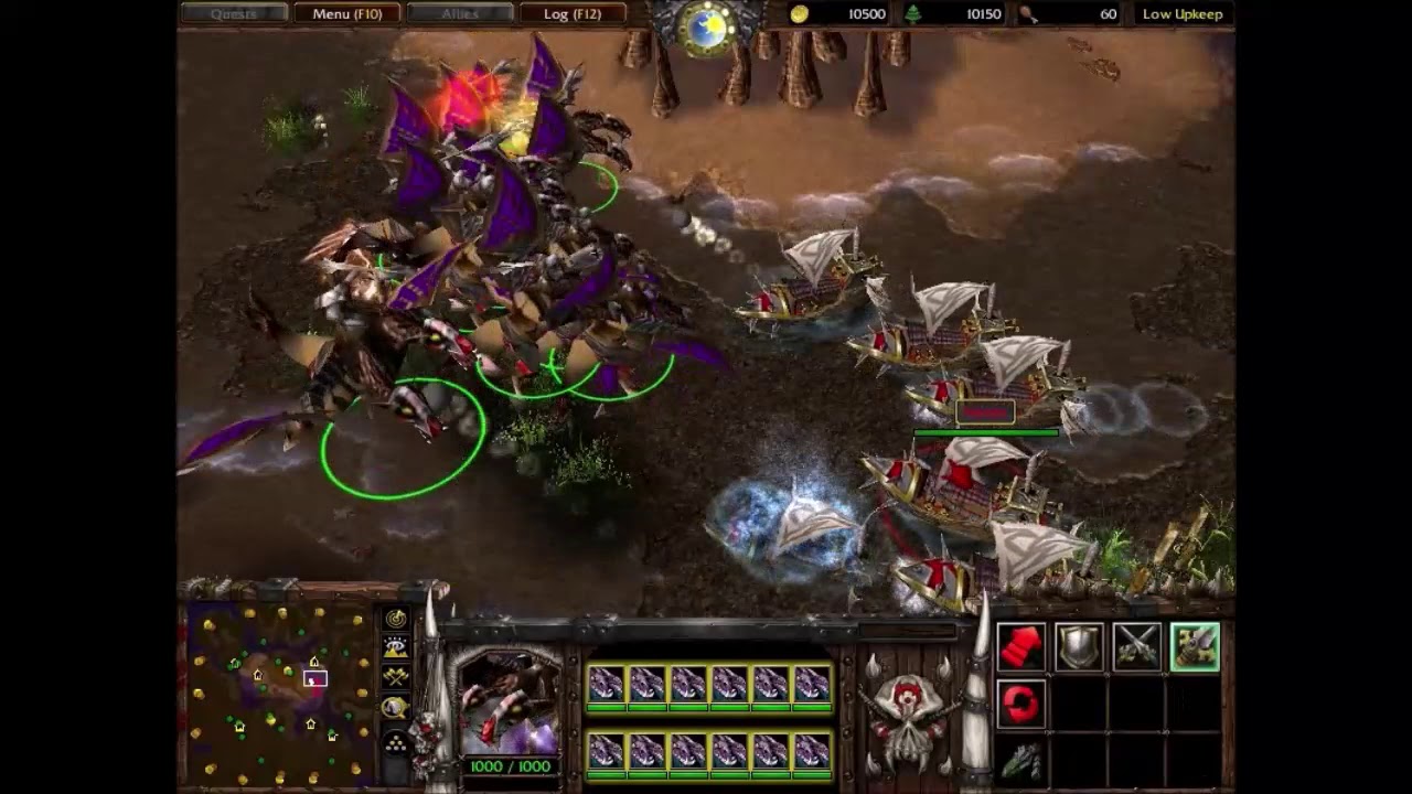 Warcraft 3 Classic: Iron Horde Rylak Rider - YouTube