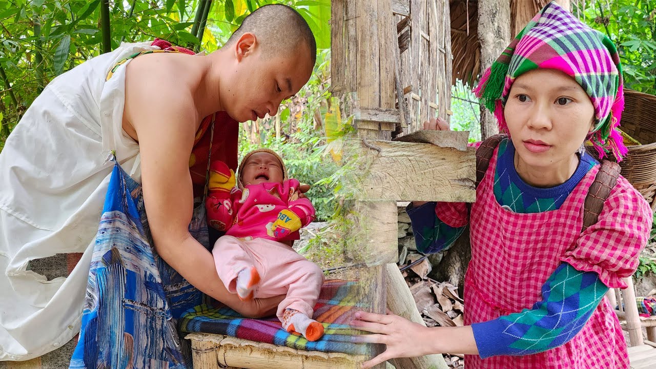 Monk's AMAZING act of kindness helps homeless single mother babysit ...