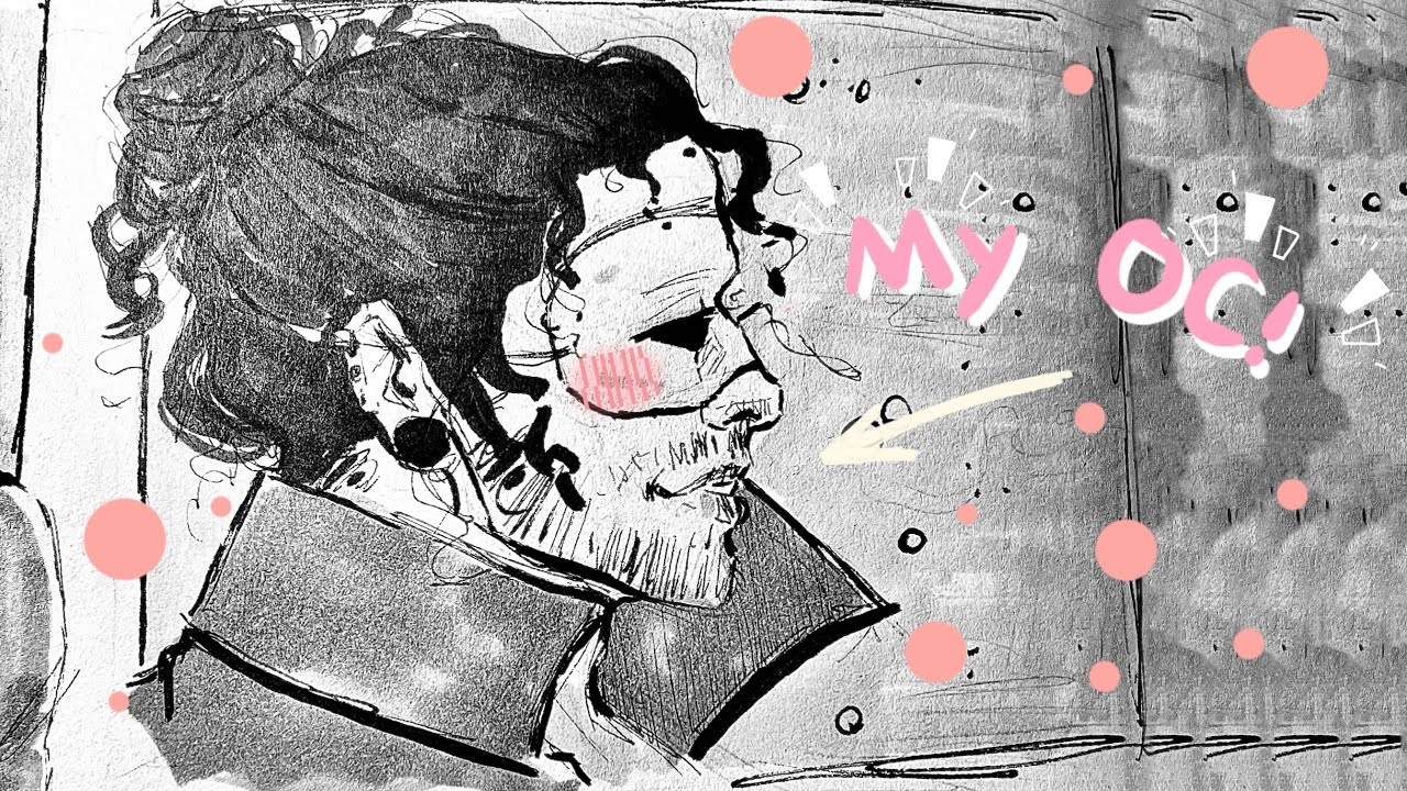 CREATING ORIGINAL CHARACTERS //Sketch & Chat// - YouTube