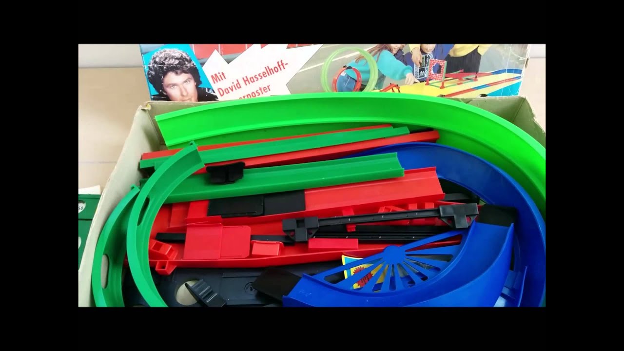 Darda Knight Rider Bahn mit Karton - Deutsch - YouTube