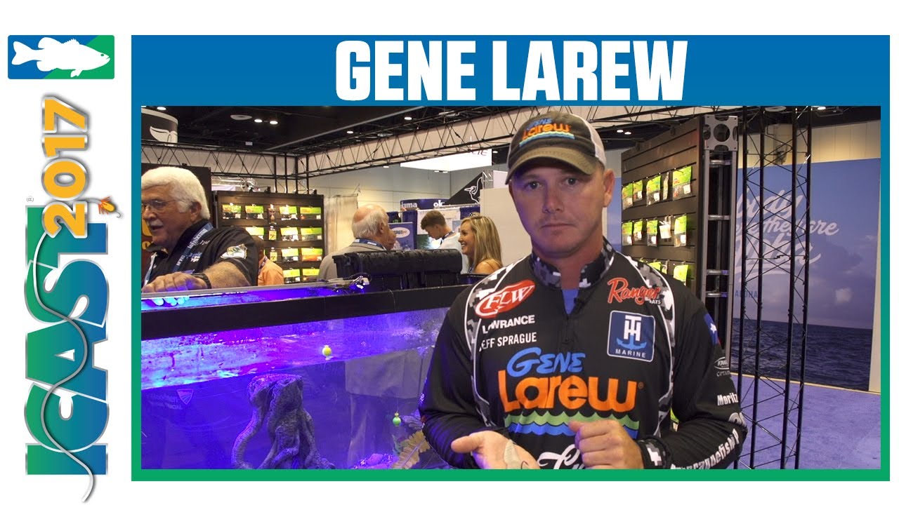 Gene Larew Big Hunk Shad with Jeff Sprague | ICAST 2017 - YouTube