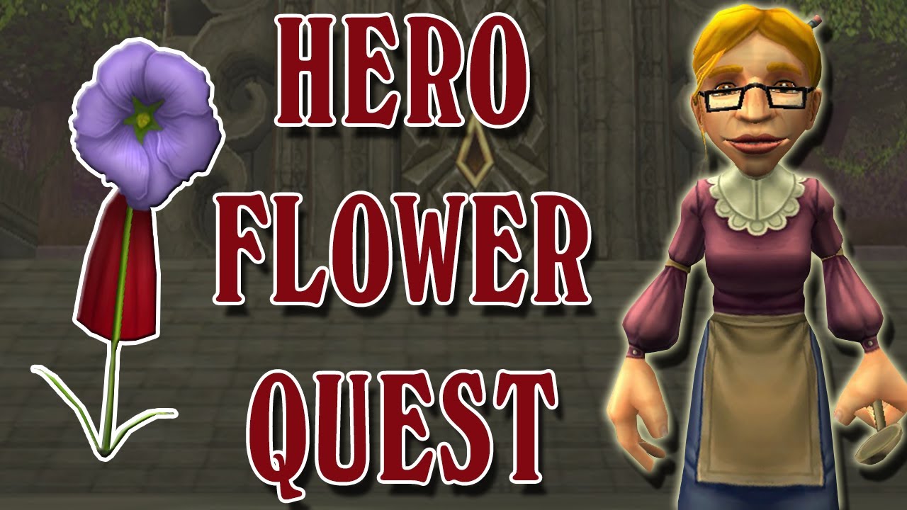 Wizard101- Louise Hero Flower Locations - YouTube