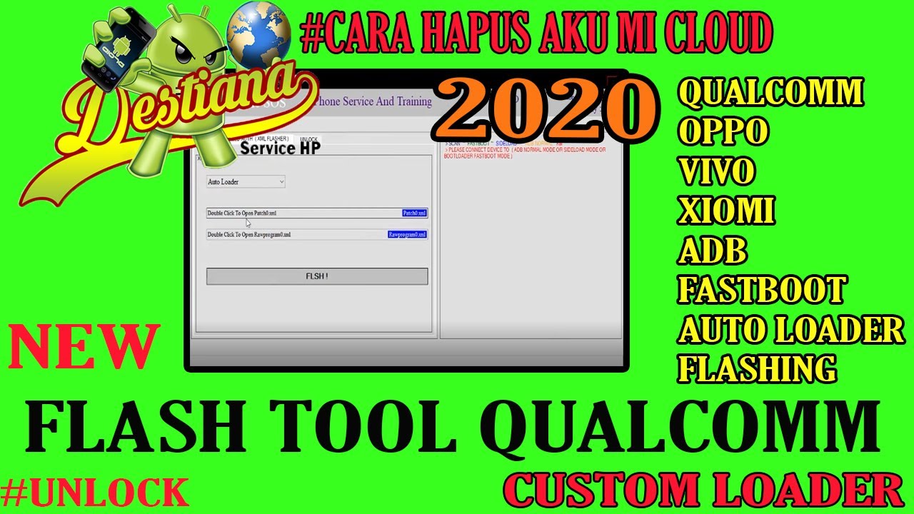FLASH TOOL QUALCOMM V2 CUSTOM LOADER OPPO VIVO XIOMI - YouTube