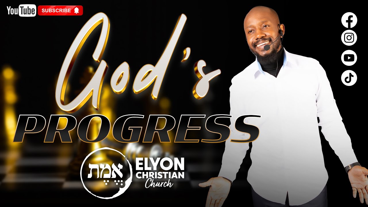 God's Progress | Pastor Rick Netshiozwi | Elyon Christian Church - YouTube