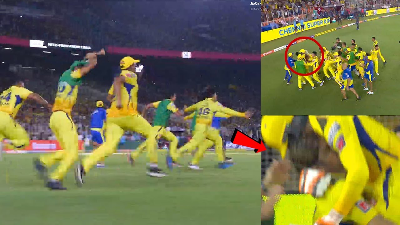 Ms dhoni & Jadeja Celebration after Won IPL Trophy 2023 | CSK vs GT ...