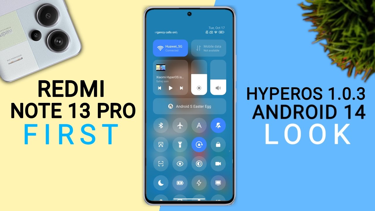 Redmi Note 13 Pro 5G HyperOS 1.0.3.0 Android 14 Update | 54+ Hidden ...