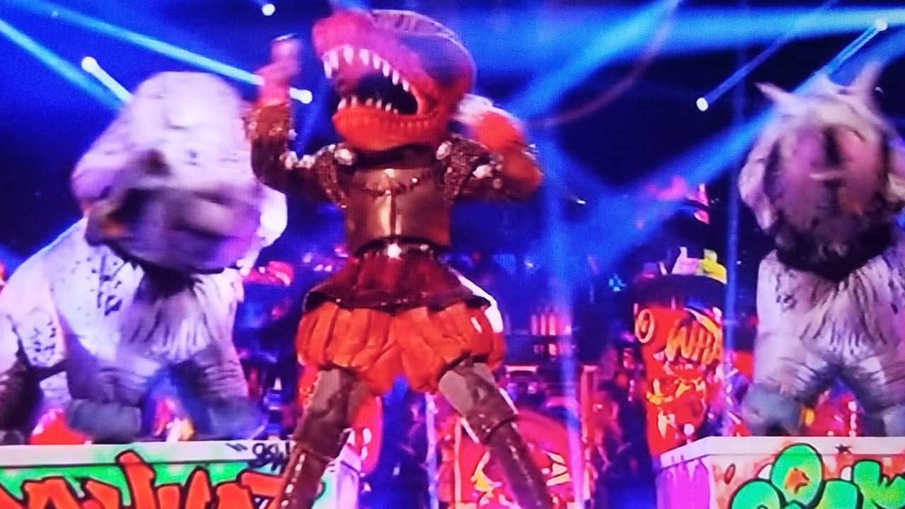T-rex performs: masked singer (March 11th, 2020) - YouTube