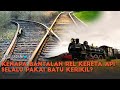 Kenapa bantalan rel kereta api selalu pakai batu kerikil? | Explanatory