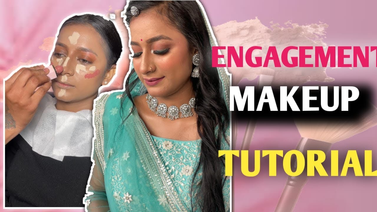 Engagement makeup tutorial /// step by step engagement makeup for ...