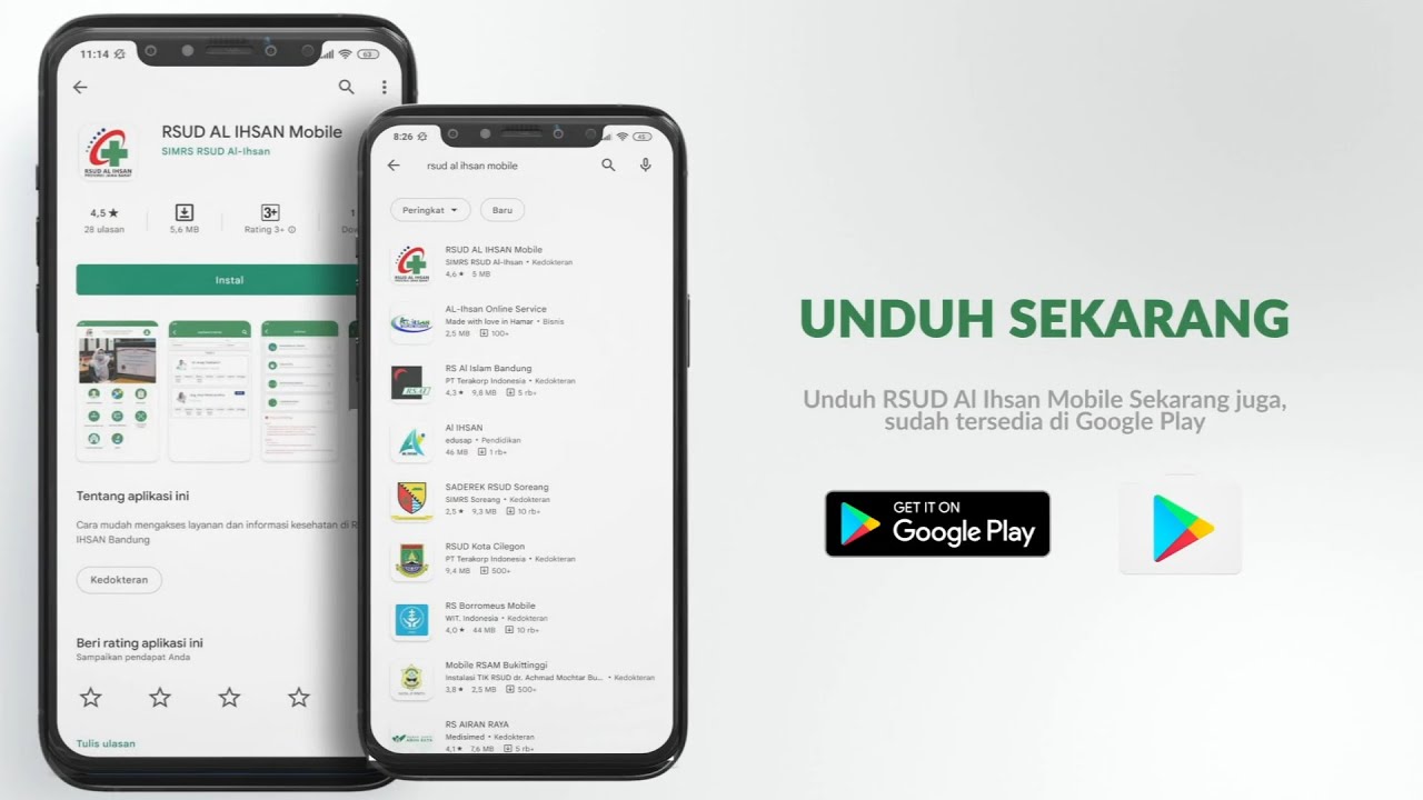Aplikasi RSUD Al Ihsan Mobile - YouTube