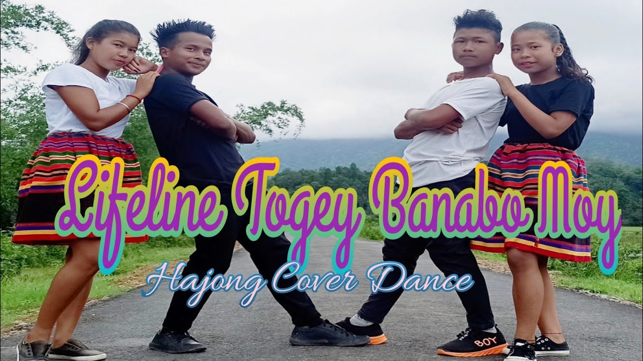#1# Lifeline Togey Banabo Moy// New Hajong Cover Dance//Akash Hajong ...