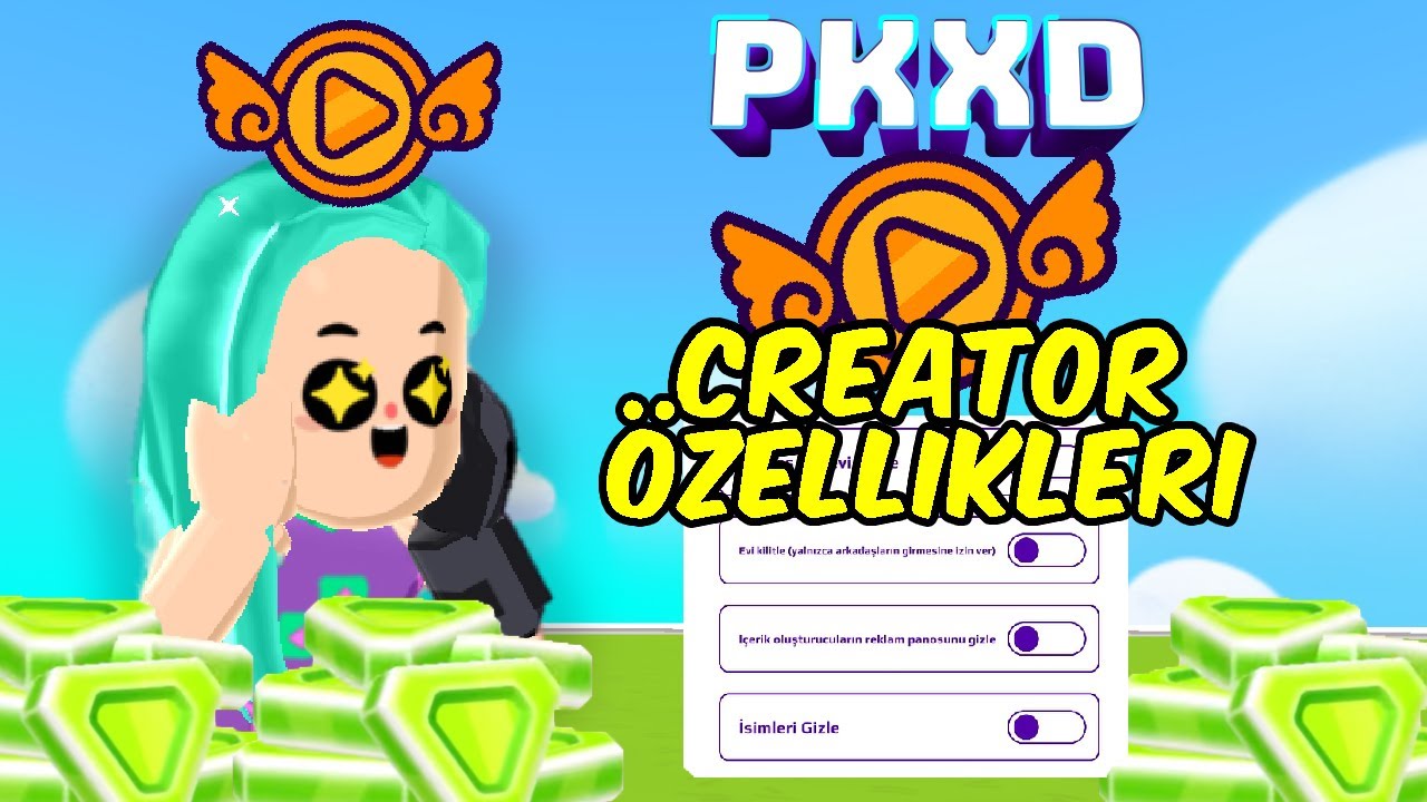 PK XD TÜM CREATOR ÖZELLİKLERİ 🤩 TAM LİSTE TEK VİDEODA! | PK XD CREATOR ...