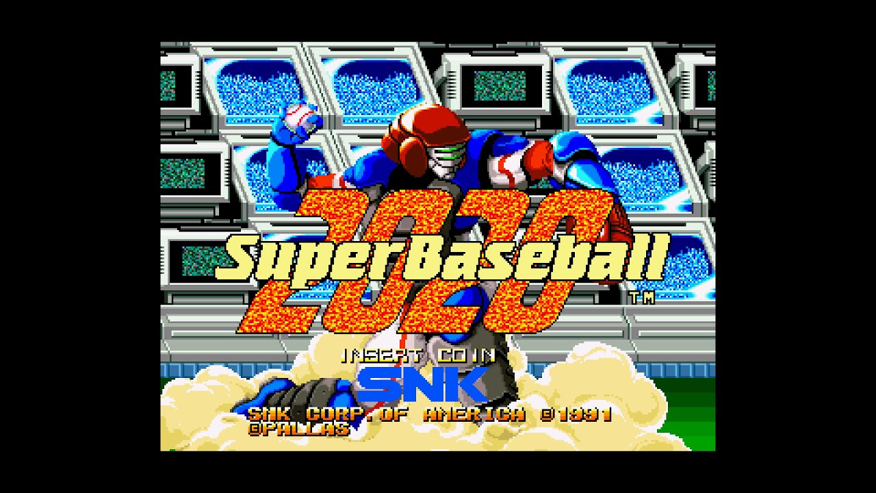 Neo Geo MVS Attract Modes (USA) - Super Baseball 2020 - YouTube