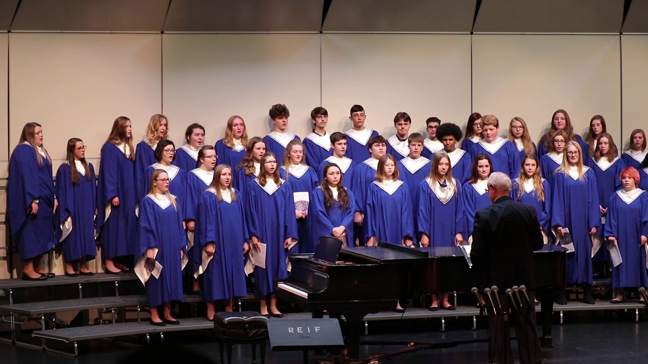 GRHS Concert Choir - Dubula (traditional Xhoshan folk song) - YouTube