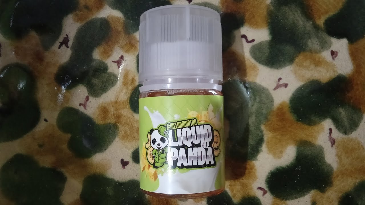 Liquid cap 🐼 Panda hijau (🍈 melon 🧀 cheese 🥛 Milk) review - YouTube