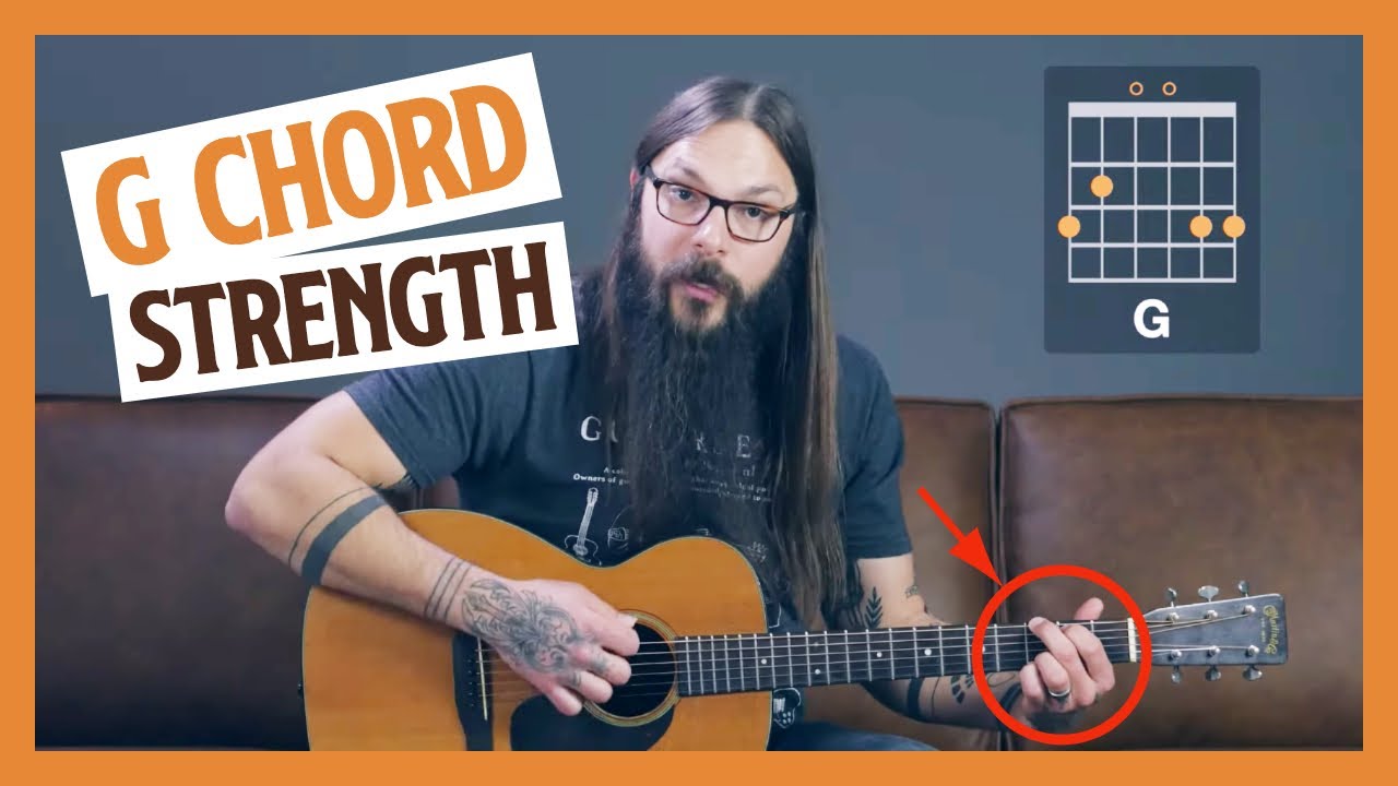 FUN G Chord Strength Exercise [beginner guitar lesson] - YouTube