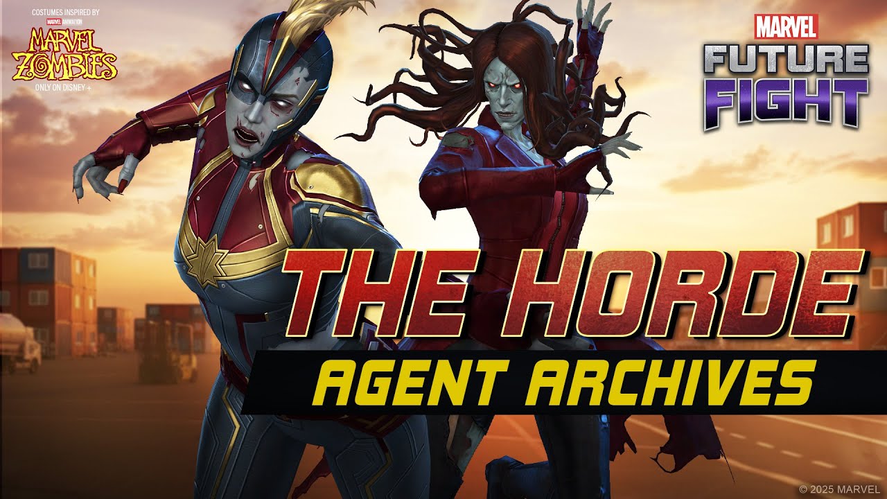 MARVEL Future Fight: The Horde Agent Archives - YouTube