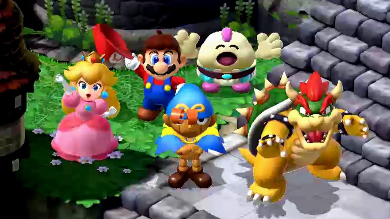 Super Mario RPG Remake - All Character Intros & Triple Moves - YouTube