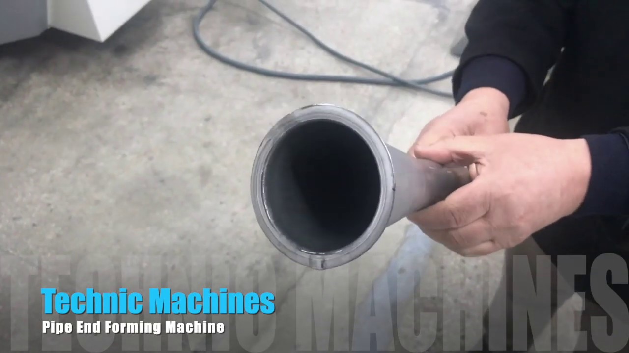 Pipe and Tube End Forming Machine 6 Stations - YouTube